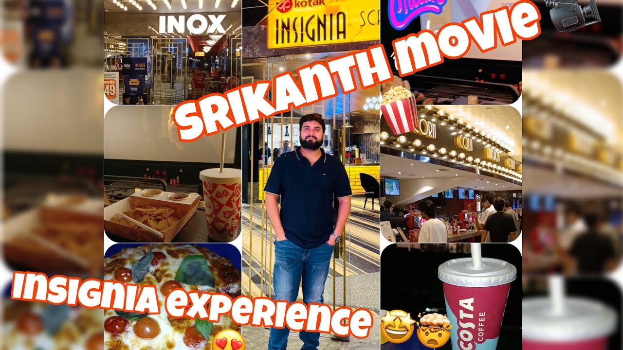 Srikanth Movie Review 🍿 PVR INOX ke Insignia ka Experience 😍 Mind ...