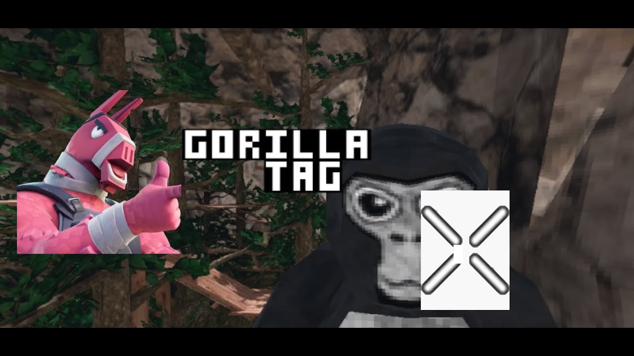 My first gorilla tag game! VR OPENING VIDEO - YouTube