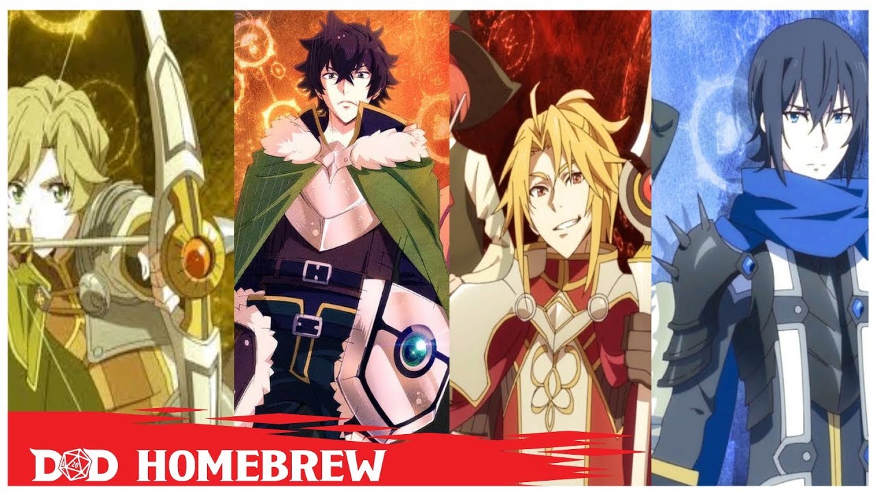 Rising of the Shield Hero | Legendary Hero Weapons | Dungeons & Dragons ...