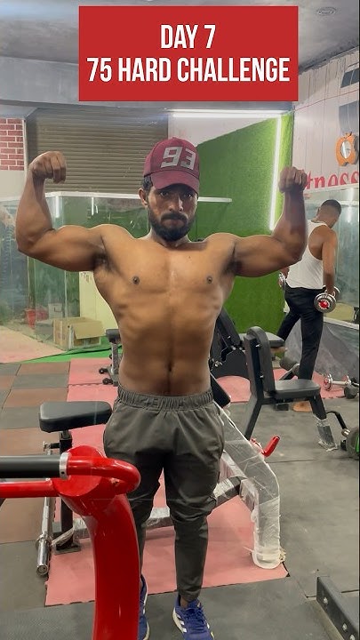 Day 7/75 hard challenge🎯🏋️‍♂️#youtubeshorts #75hardchallenge #youtube # ...
