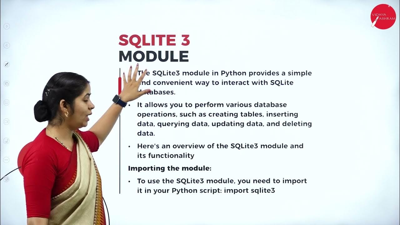Day 12 Python Programming Iv Sem Bca Nep Python Sqlite L4 Youtube