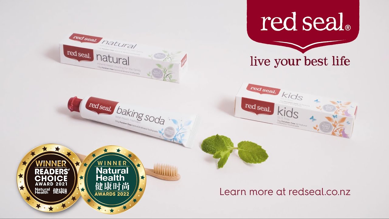 Red Seal Natural Toothpaste. Proudly New Zealand Made. - YouTube