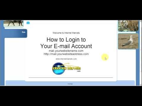 How to Login to Your Business Email Account - YouTube