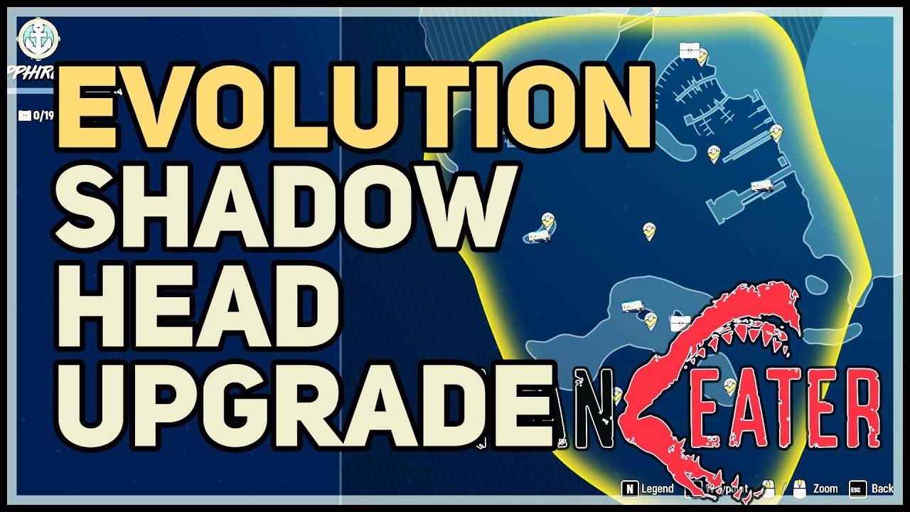 Shadow Head Upgrade Maneater - YouTube