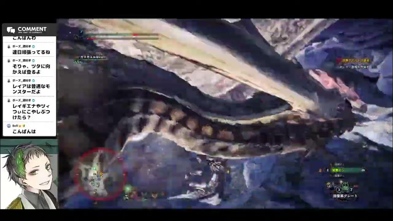 【MHWI】☆1のフリークエストで沼った女のモンハン14日目【モンハンアイスボーン】 - YouTube