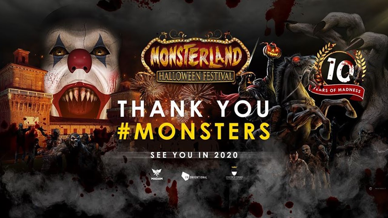 Monsterland Halloween Festival 2019 X - Castle Edition Ferrara - YouTube