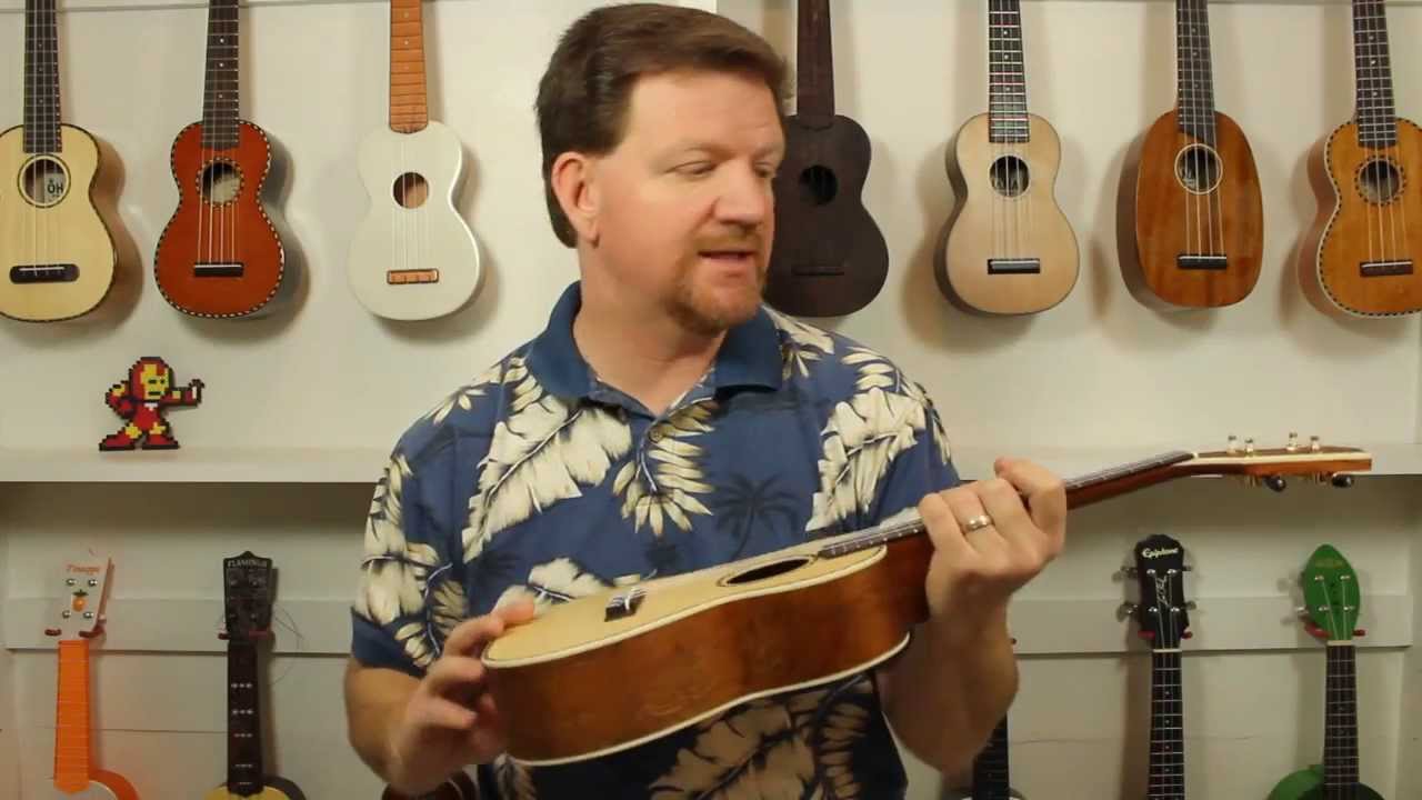 Uke Sound Sample 2: Mainland Concert Spruce UkemanFischer - YouTube