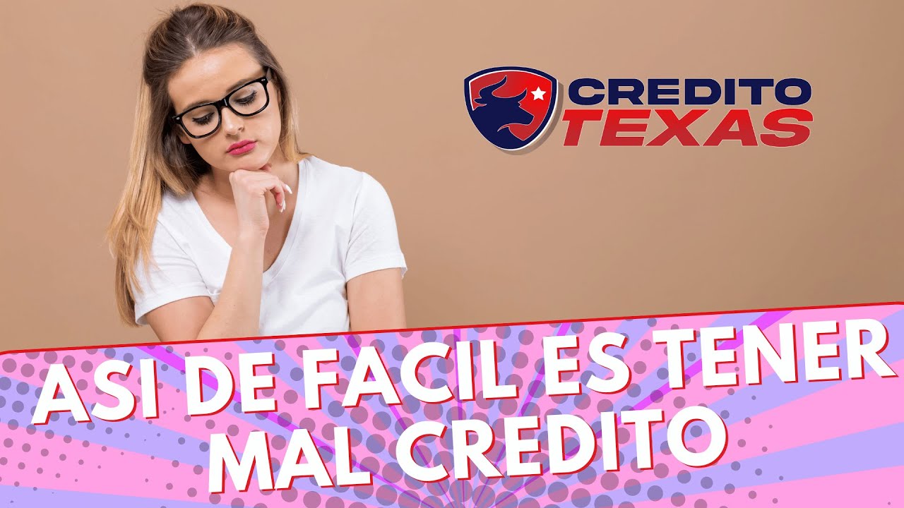 Asi de facil es tener mal credito - YouTube