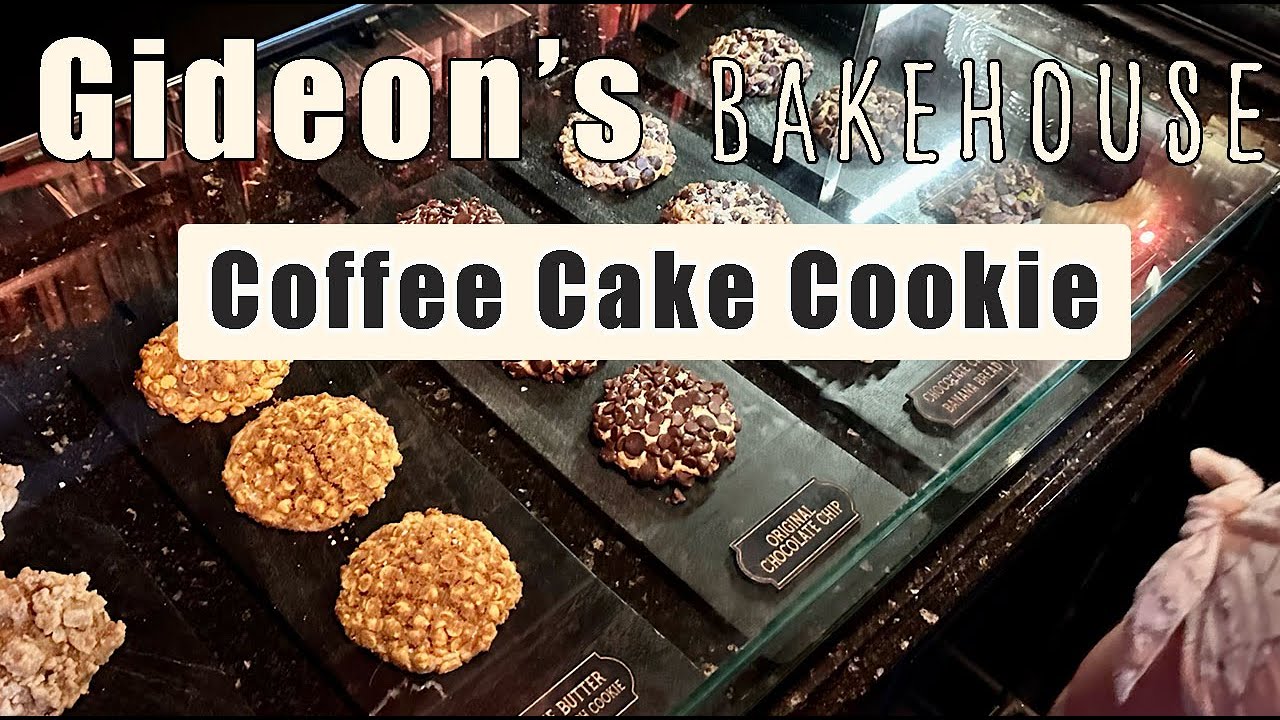 My Review of Gideon's Bakehouse Coffee Cake Cookies Disney Springs ...