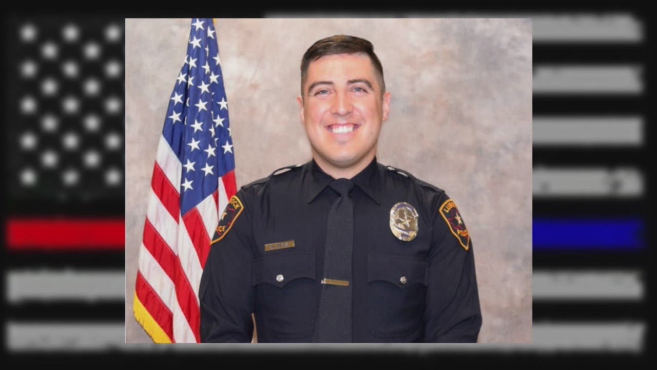 Watch: services for fallen police officer Nicholas Reyna (KAMC coverage ...