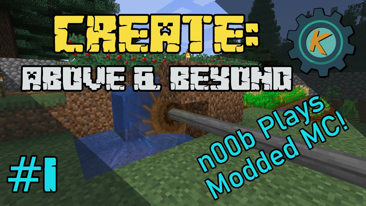 Minecraft Create: Above & Beyond #1 - I Have NO Idea What I'm Doing and ...
