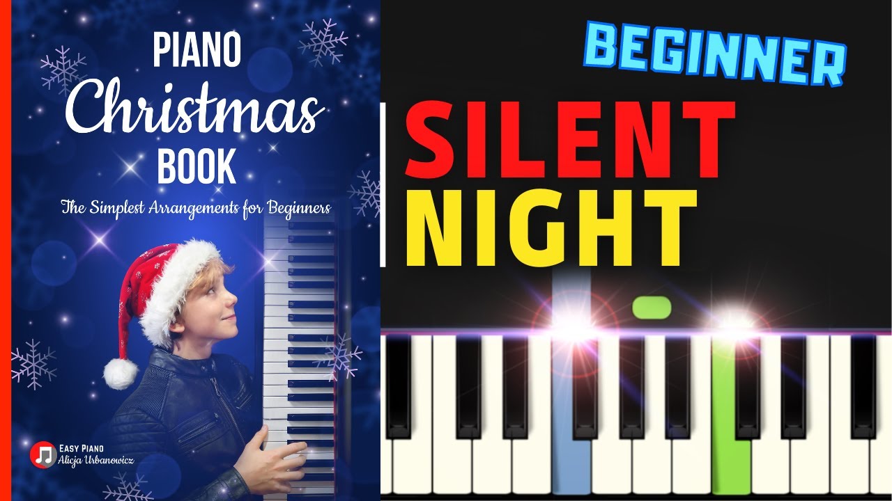 Silent Night I Christmas Piano Tutorial I Simplest Arrangement for ...