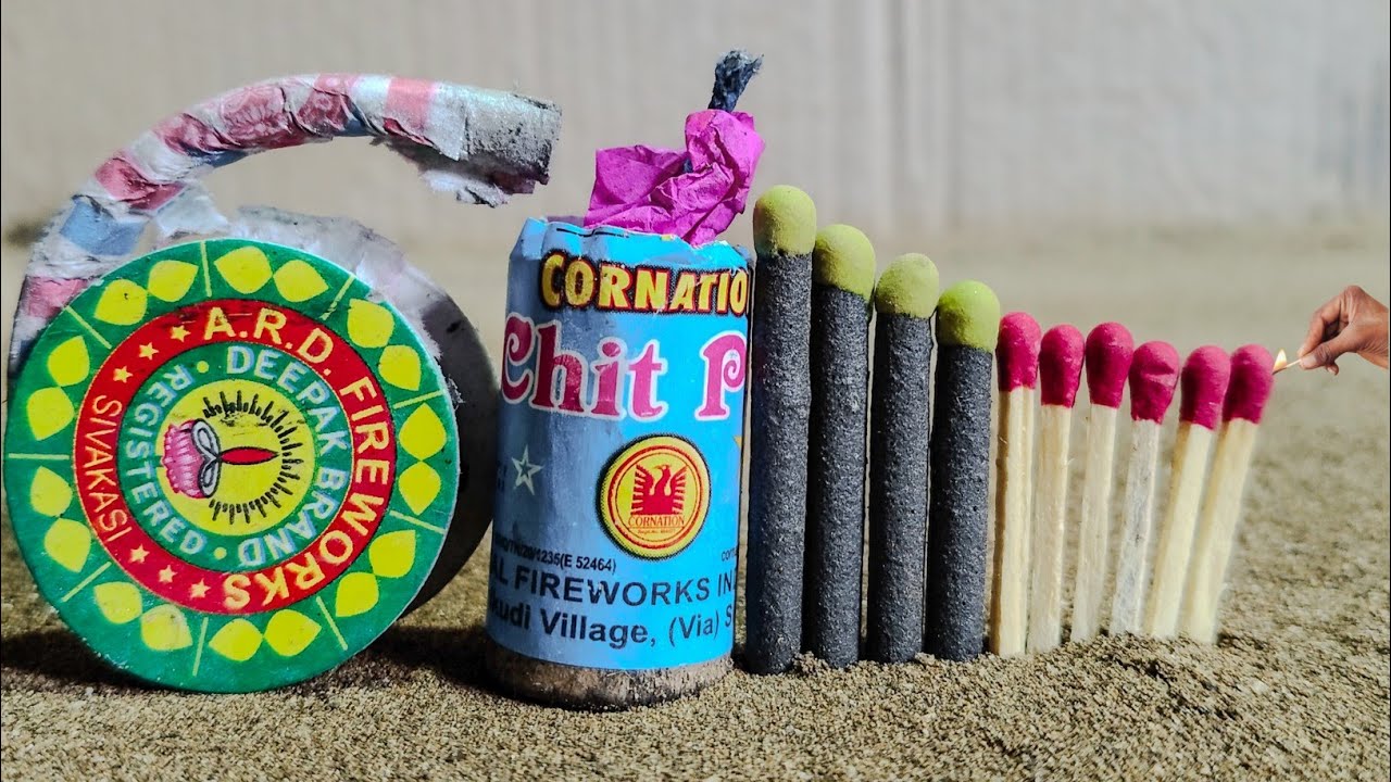 DIWALI Chkri vs Chit Put Crecars experiment testing #experiment - YouTube