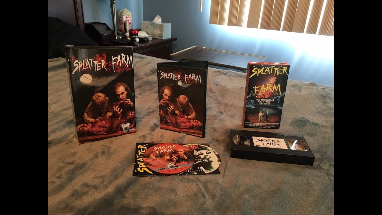 Unboxing Of Splatter Farm Big Box Set VHS/DVD Limited Edition: Review ...