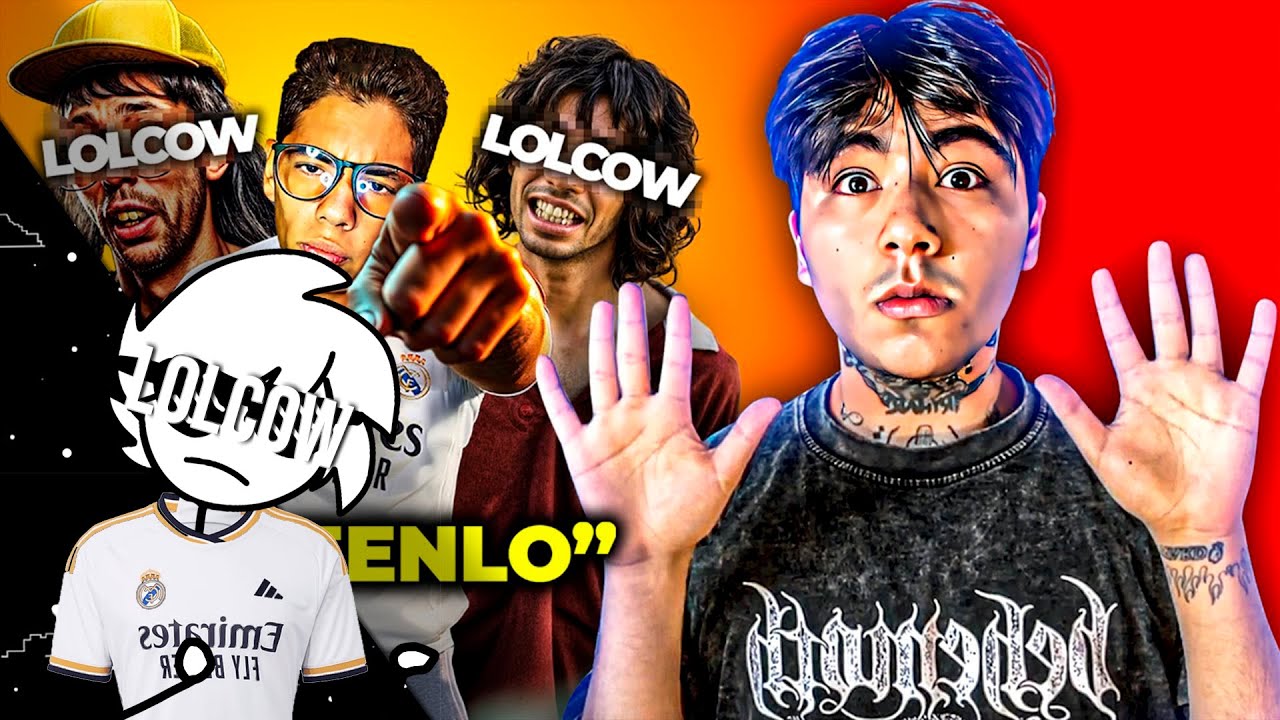 Un Random de Internet Reaccionando a "ESTOS LOLCOWS ME QUIEREN ELIMINAR ...