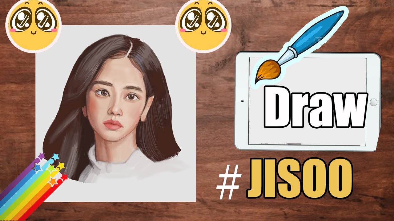 How to Draw Jisoo from BlackPink - Jisoo Drawing [EASY] - YouTube