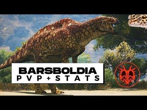 BARSBOLDIA pvp + build (stats also) |Path of Titans - YouTube
