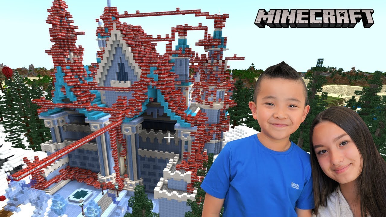 Tnt The Ice Castle Minecraft Fun With CKN Gaming - YouTube