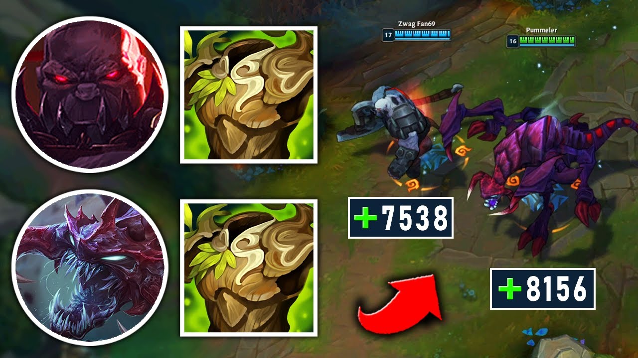 WE PLAYED THE TWO HIGHEST HEALTH CHAMPS (15,000+ COMBINED HP) - League ...