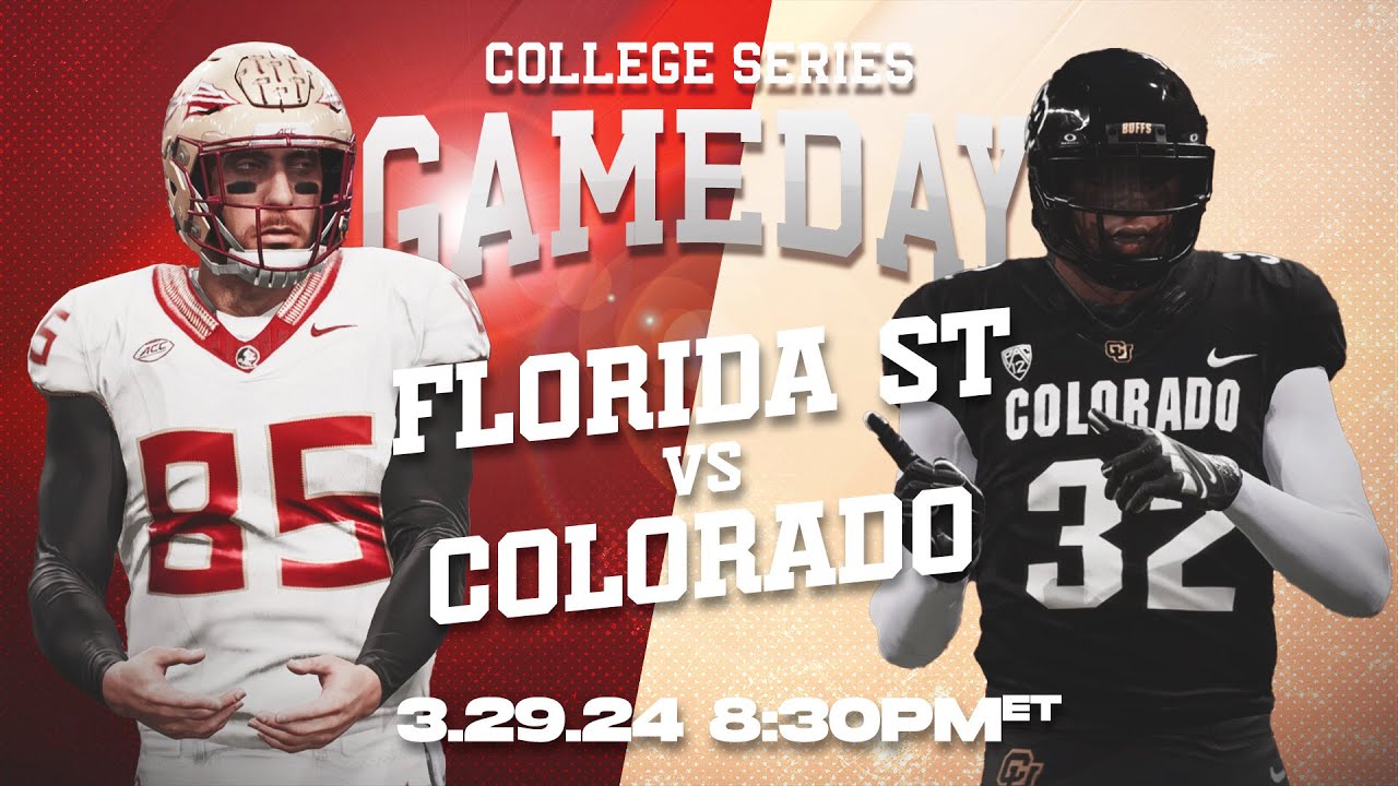 RFL College Series 6: #11 Florida State vs #15 Colorado Week 12 ...