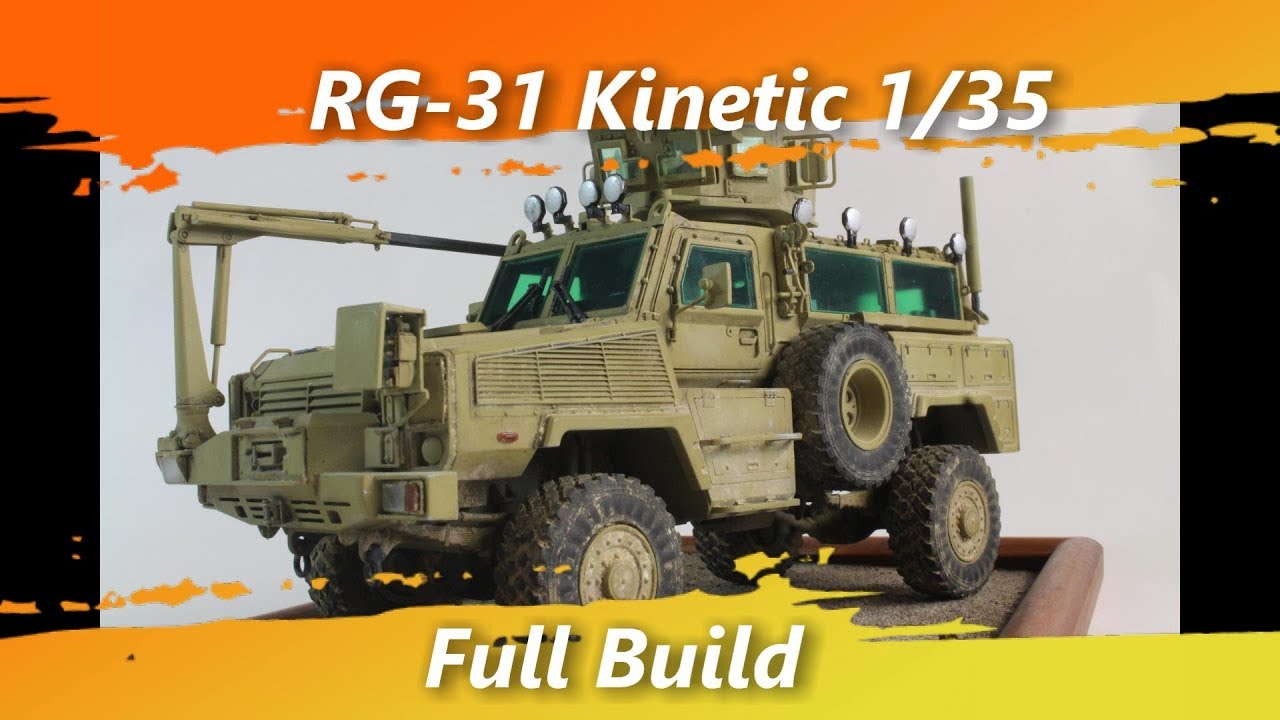 RG 31 Mine Protected APC Kinetic 1/35 Full Build - YouTube