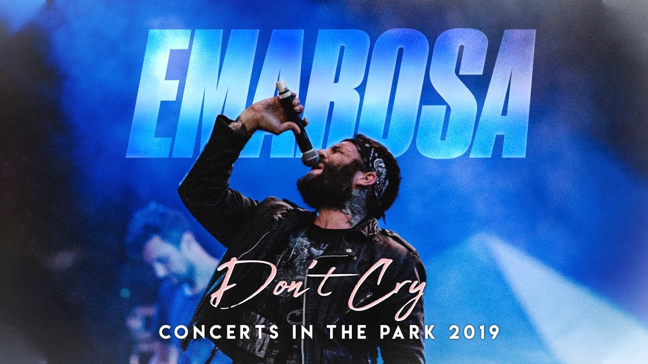 Emarosa - "Don't Cry" LIVE! Concerts In The Park 2019 - YouTube