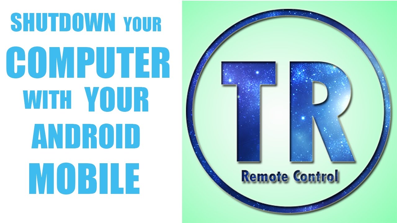 TR Remote Shutdown PC - New App From Tech Raj | PROMO VIDEO - YouTube