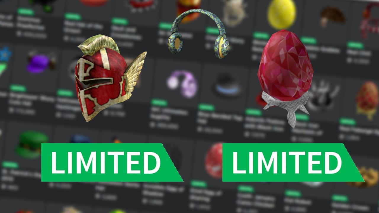2 NEW LIMITEDS IN ROBLOX! - YouTube