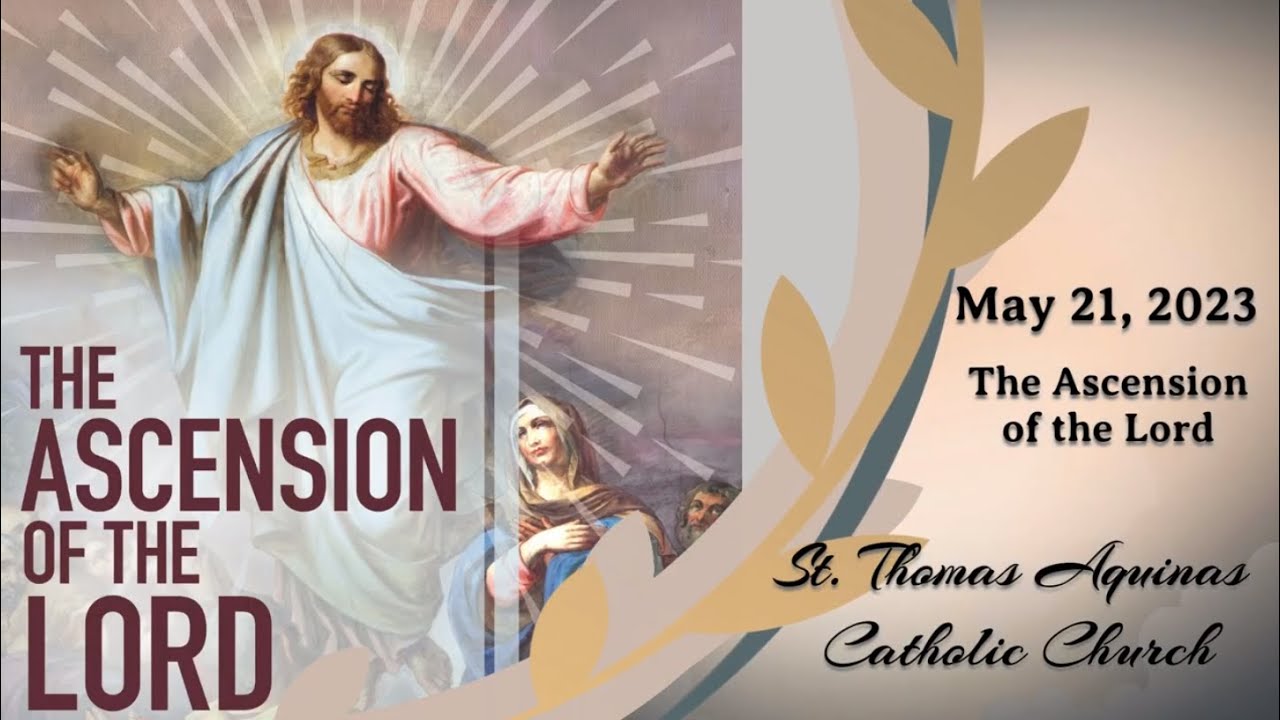 Fr. Derek's Weekly Message, May 21, 2023 - The Ascension of the Lord ...