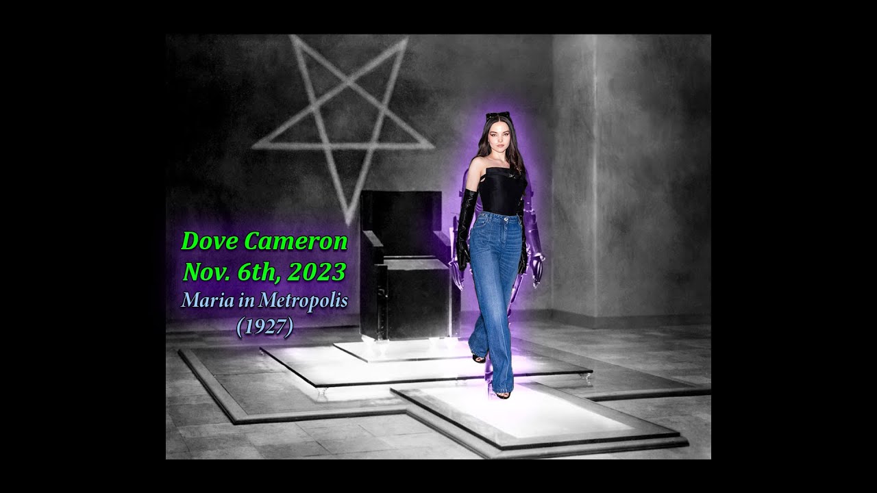 Dove Cameron as Maria in METROPOLIS REBOOT 2027 - YouTube