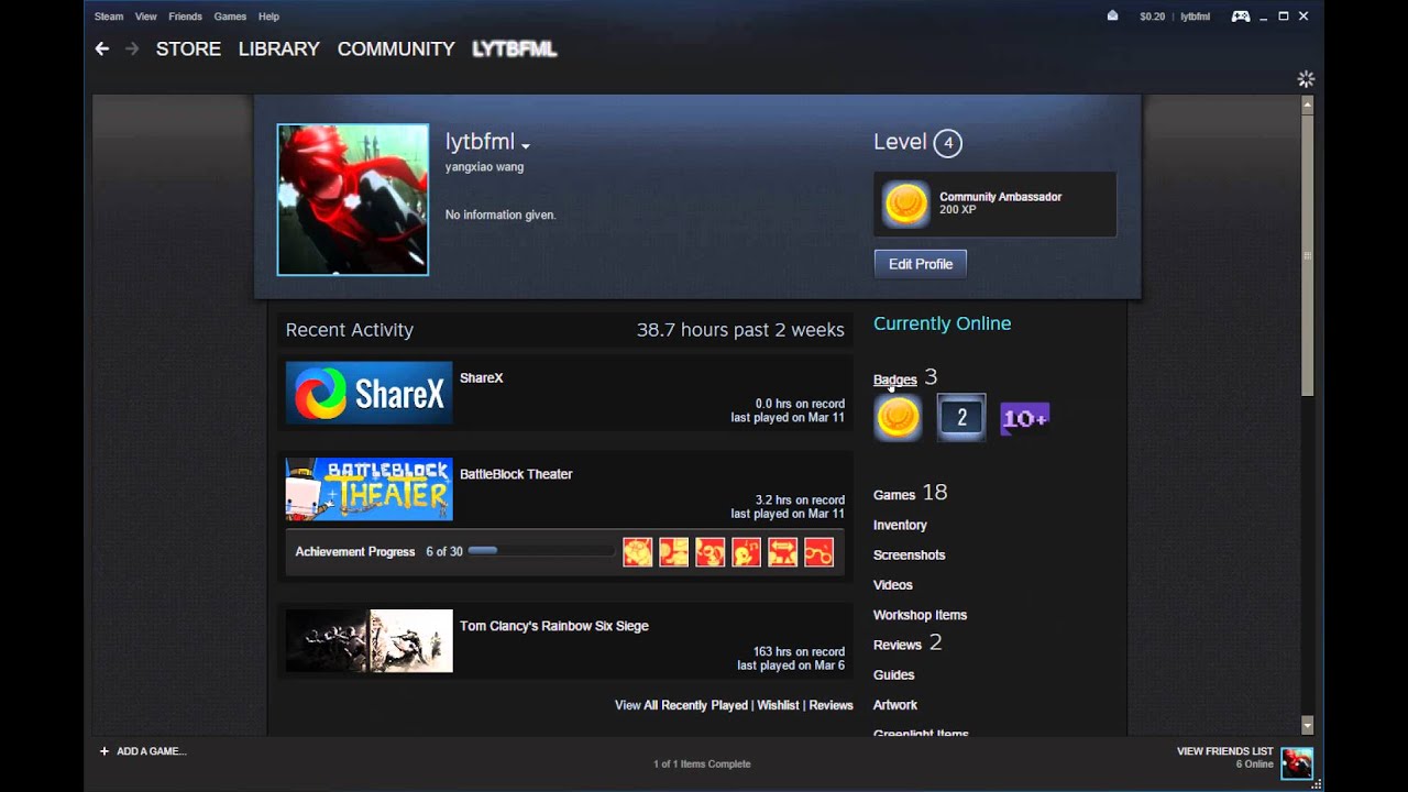 Steam visit your videos page to pick a new video to share. - YouTube