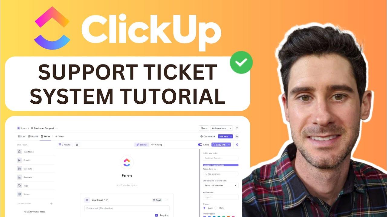 How To Create A ClickUp Support Ticket System in 2024 | Tutorial - YouTube