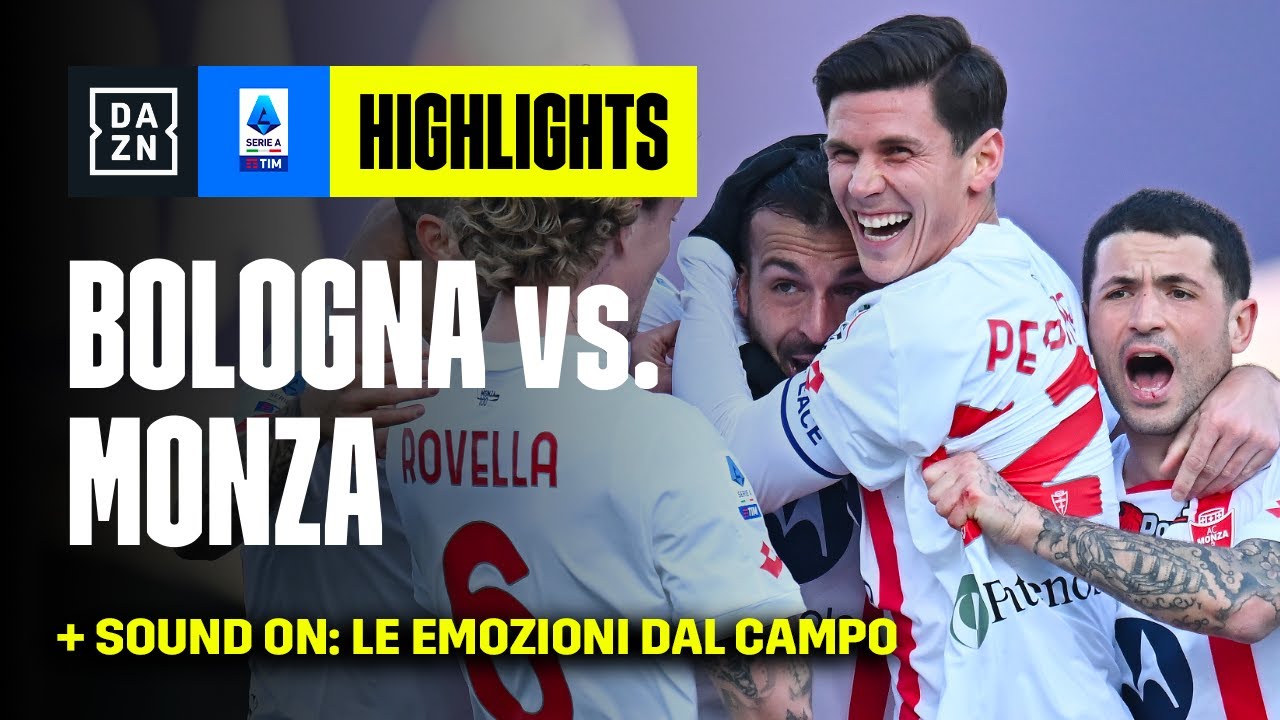 DONATI gol, Palladino continua a volare: Bologna-Monza 0-1 | Serie A TIM | DAZN Highlights - YouTube