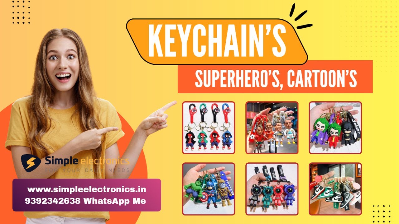 Marvel Superhero Keychains – Mini Avengers for Your Keys & Backpacks ...