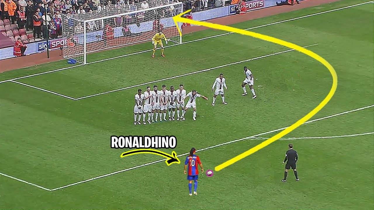 Top 7 Skills That Made Ronaldinho a Football Legend - YouTube