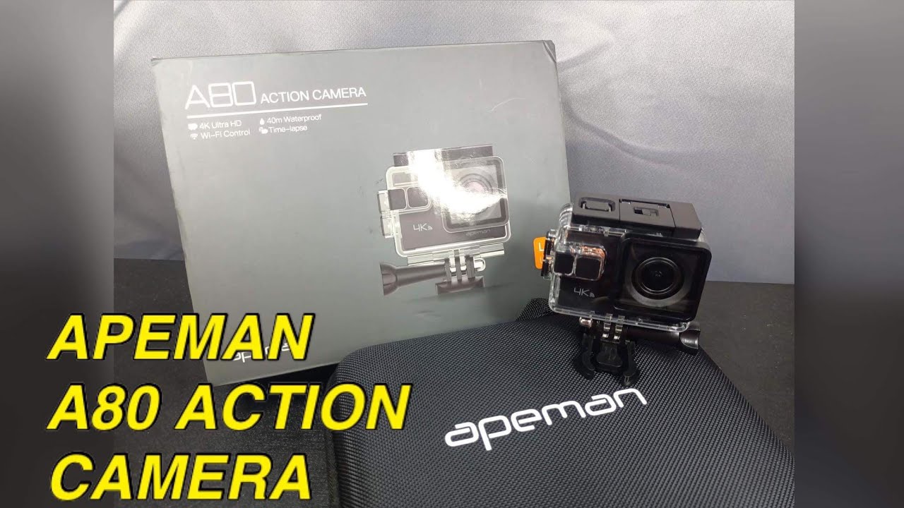 APEMAN A80 ACTION CAMERA REVIEW | AYA BALBUENA - YouTube