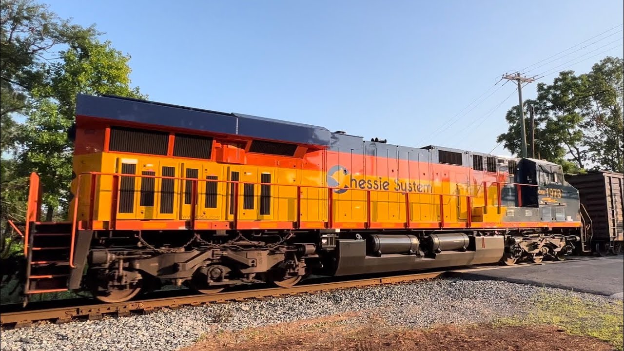 NEAR DEATH EXPERIENCE WITH A CSX FREIGHT TRAIN !!! - YouTube