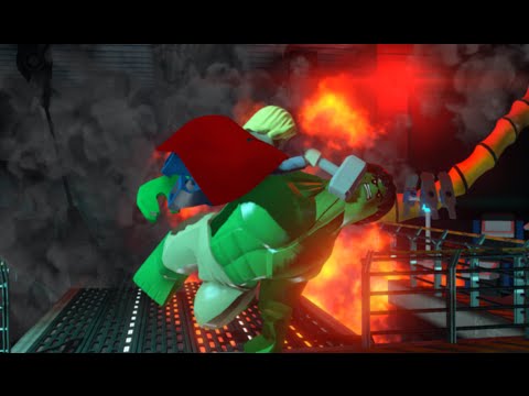 LEGO Marvel's Avenger: Hulk Transformation & Battle Thor