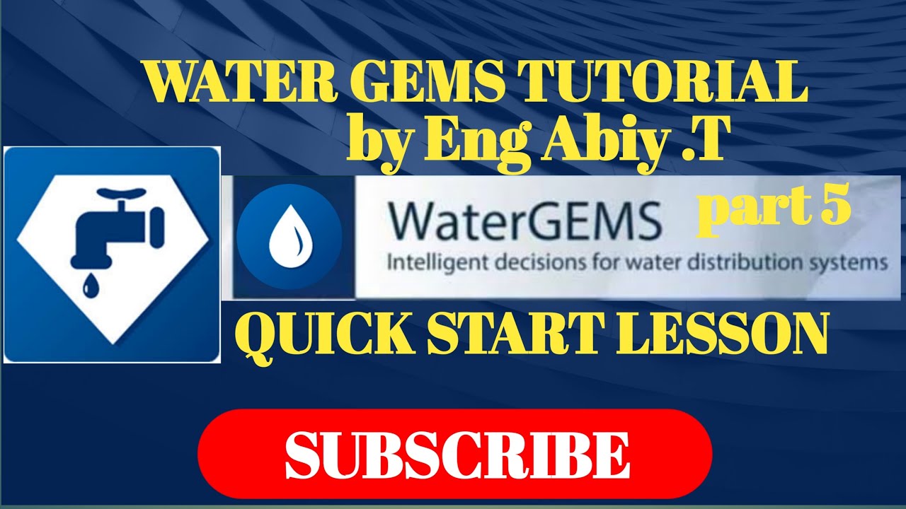 Water GEMS design 5 - YouTube