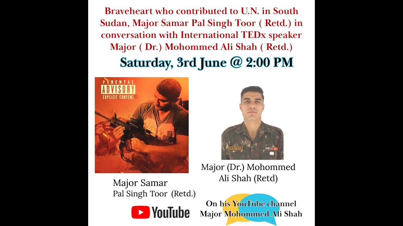 Major Samar Pal Singh Toor,Contributer TO U.N.in Sudan:International ...