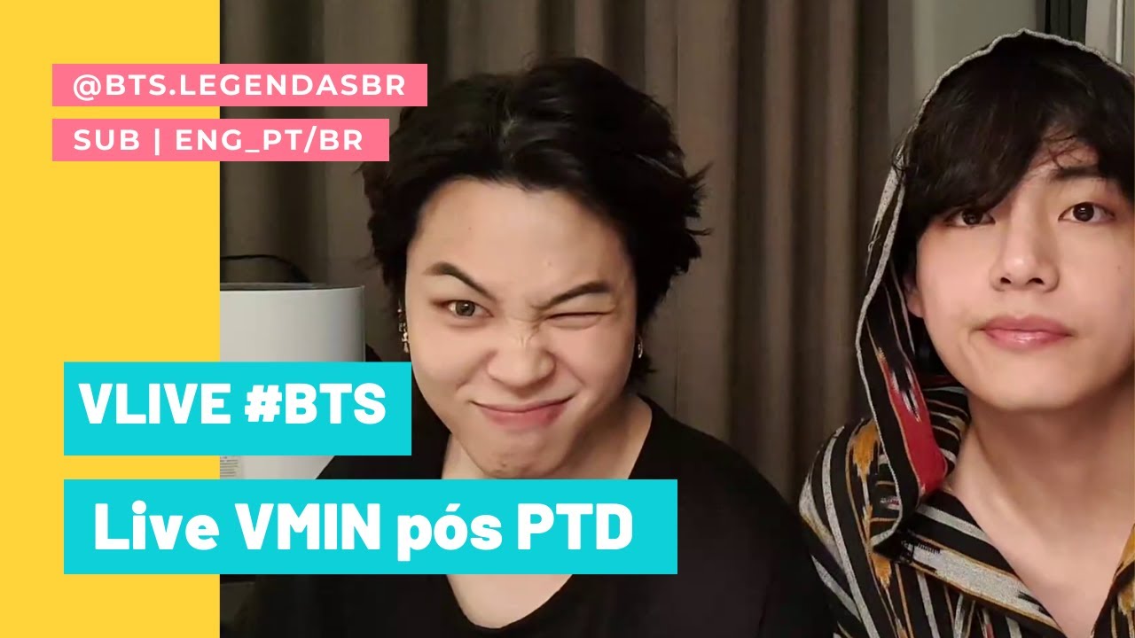 BTS Legendas BR | VLive VMIN (28112021) [LEGENDADO PT/BR/ENG] - YouTube