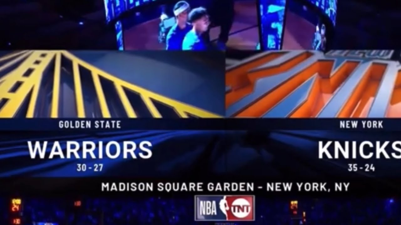 NBA On TNT Warriors vs Knicks Intro/Theme 2/29/24 NBA 2024 - YouTube