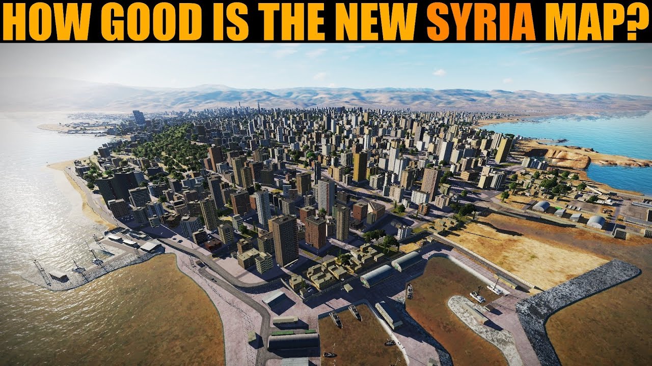 Syria Map: Exploring The Sights In Daytime | DCS WORLD - YouTube