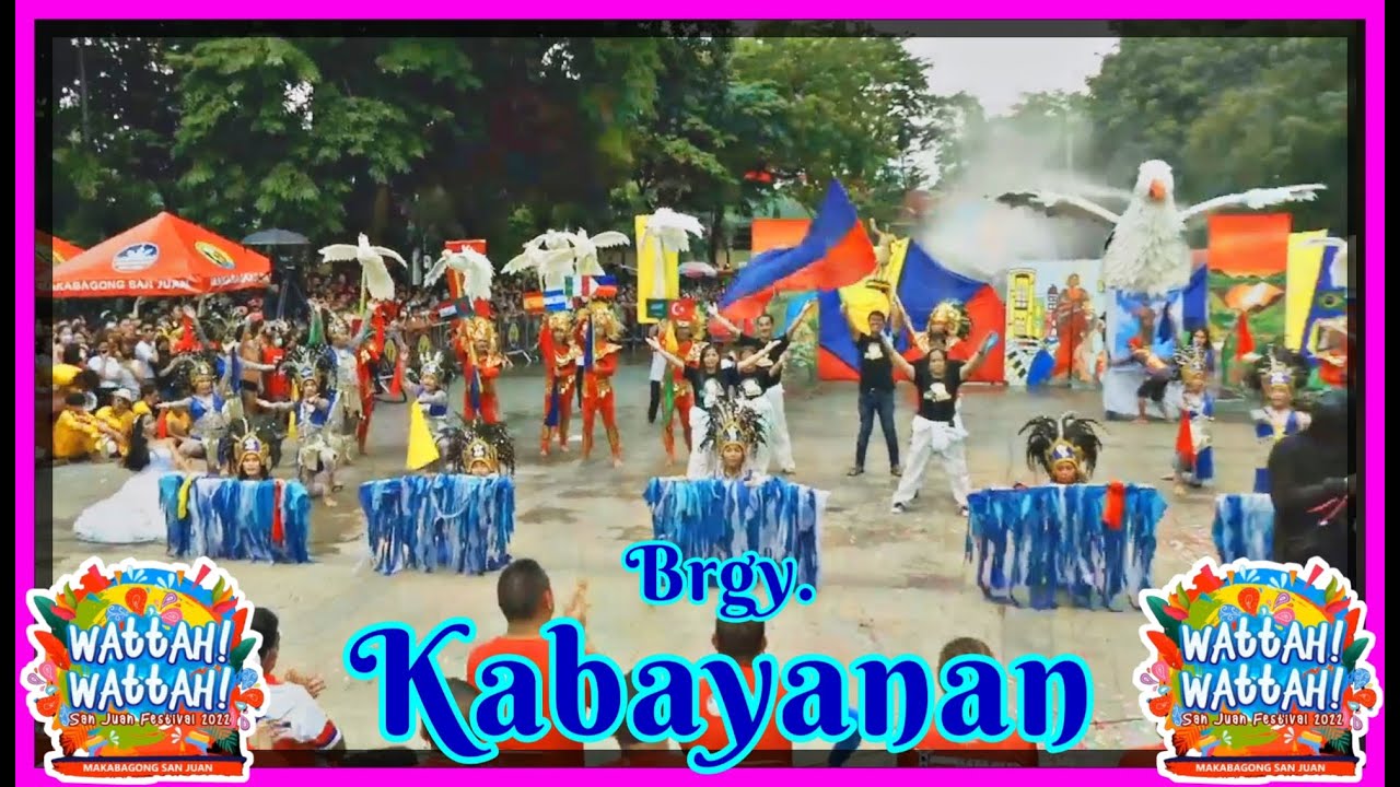 BRGY. KABAYANAN💦Wattah Wattah Festival 2022 | Street Dancing ...