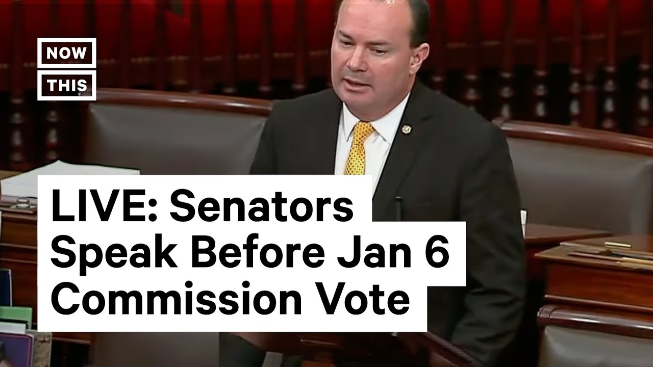 Senate Floor Before January 6 Commission Vote | LIVE - YouTube