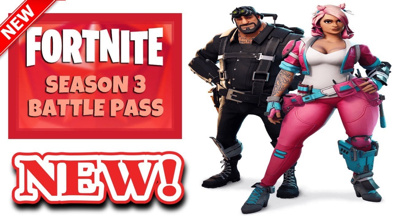 NEW!! SEASON 3 BATTLE PASS!!! - YouTube