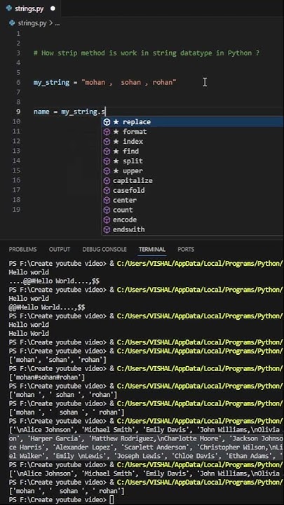 Split Method In Python Ai Coding Programming Pythonlanguage Youtube 7170