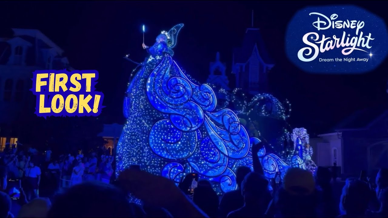 New Nighttime Parade At Magic Kingdom | Disney Starlight | Walt Disney ...
