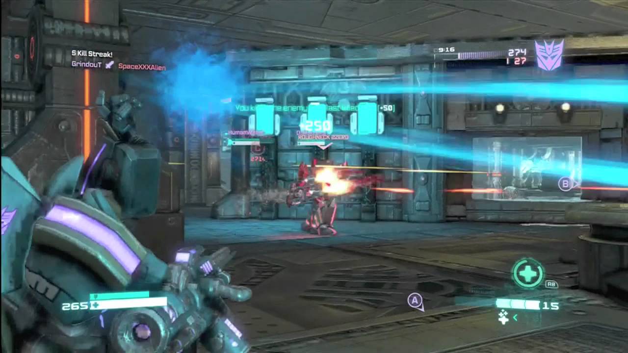 Transformers Fall of Cybertron Top 10 Gameplay Tips - YouTube