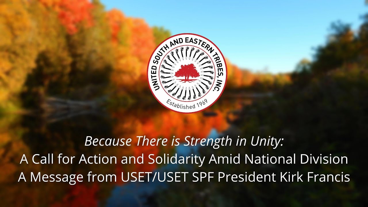 A Message from USET/USET SPF President Kirk Francis - April 8, 2024 ...